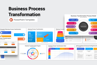 Business Process Transformation PowerPoint Template | Nulivo Market