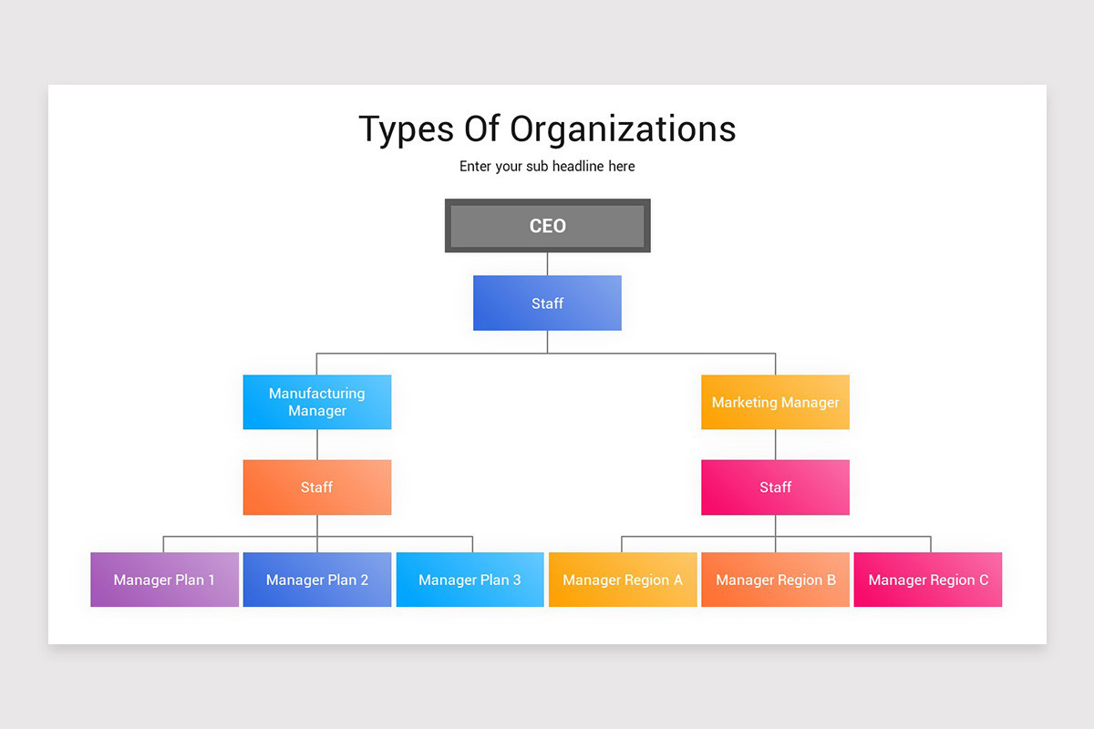 Functional Organization Google Slides Template | Nulivo Market