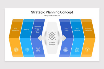 Business Ecosystem Diagram PowerPoint Template | Nulivo Market