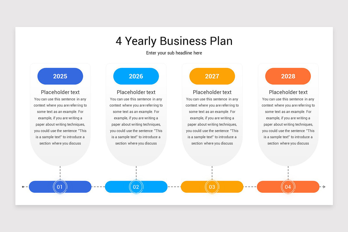 Annual Business Plan Keynote Template | Nulivo Market