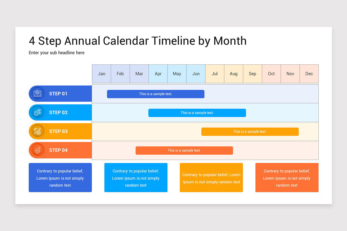 Annual Timeline Presentation Google Slides Template | Nulivo Market