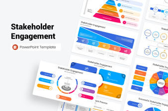 Stakeholder Engagement PowerPoint Template | Nulivo Market