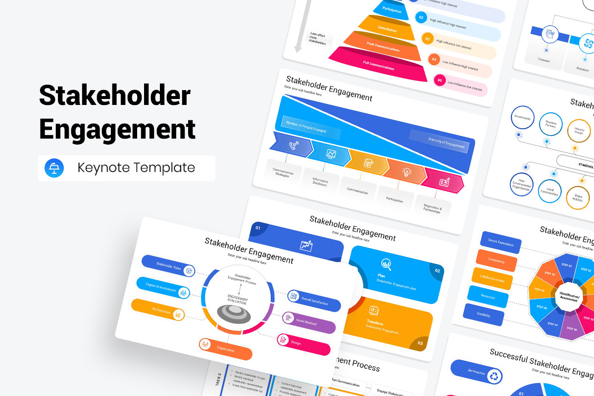 Stakeholder Engagement Keynote Template | Nulivo Market