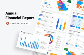 Financial Report PowerPoint Template | Nulivo Market