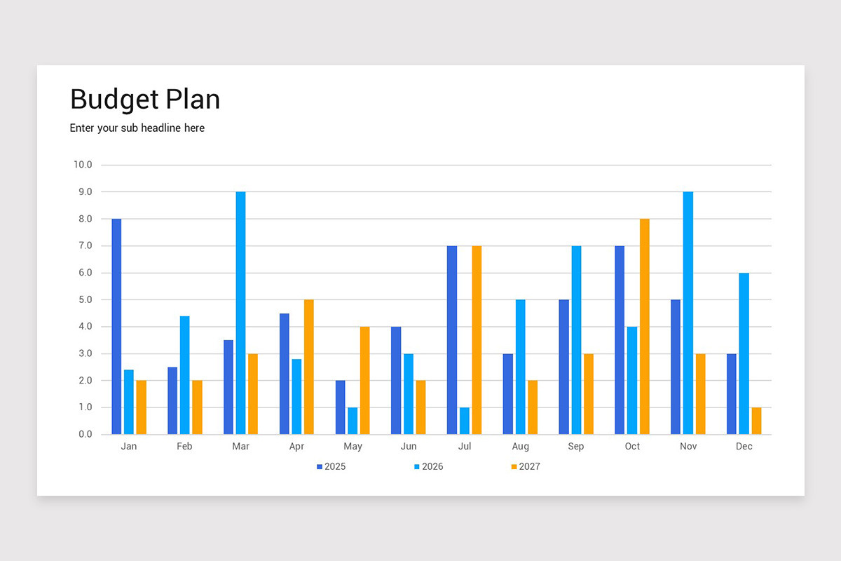 Budget Plan Presentation PowerPoint Template | Nulivo Market