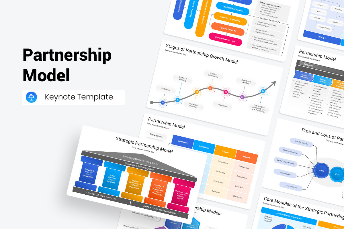 Partnership Model Presentation Keynote Template | Nulivo Market