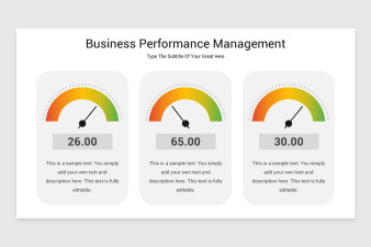 Business Performance Management Google Slides Template | Nulivo Market