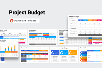 Project Budget PowerPoint Template | Nulivo Market