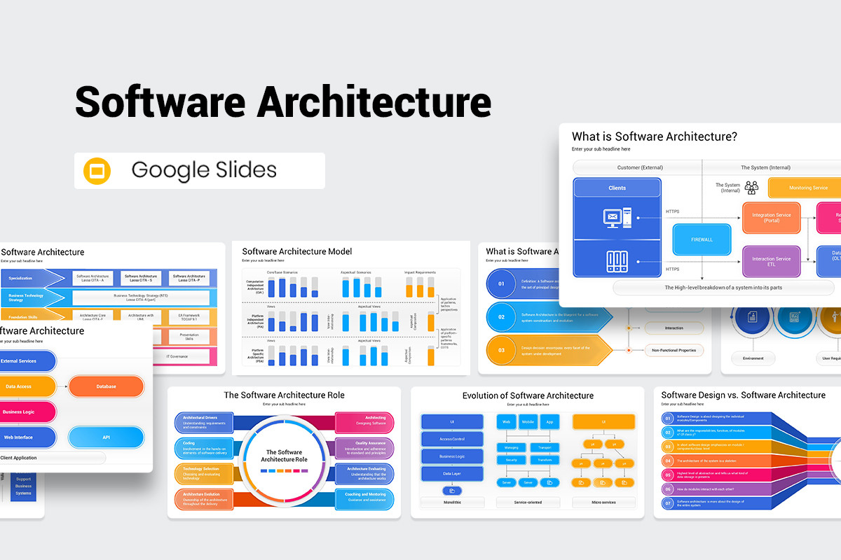 Software Architecture Presentation Google Slides Template | Nulivo Market