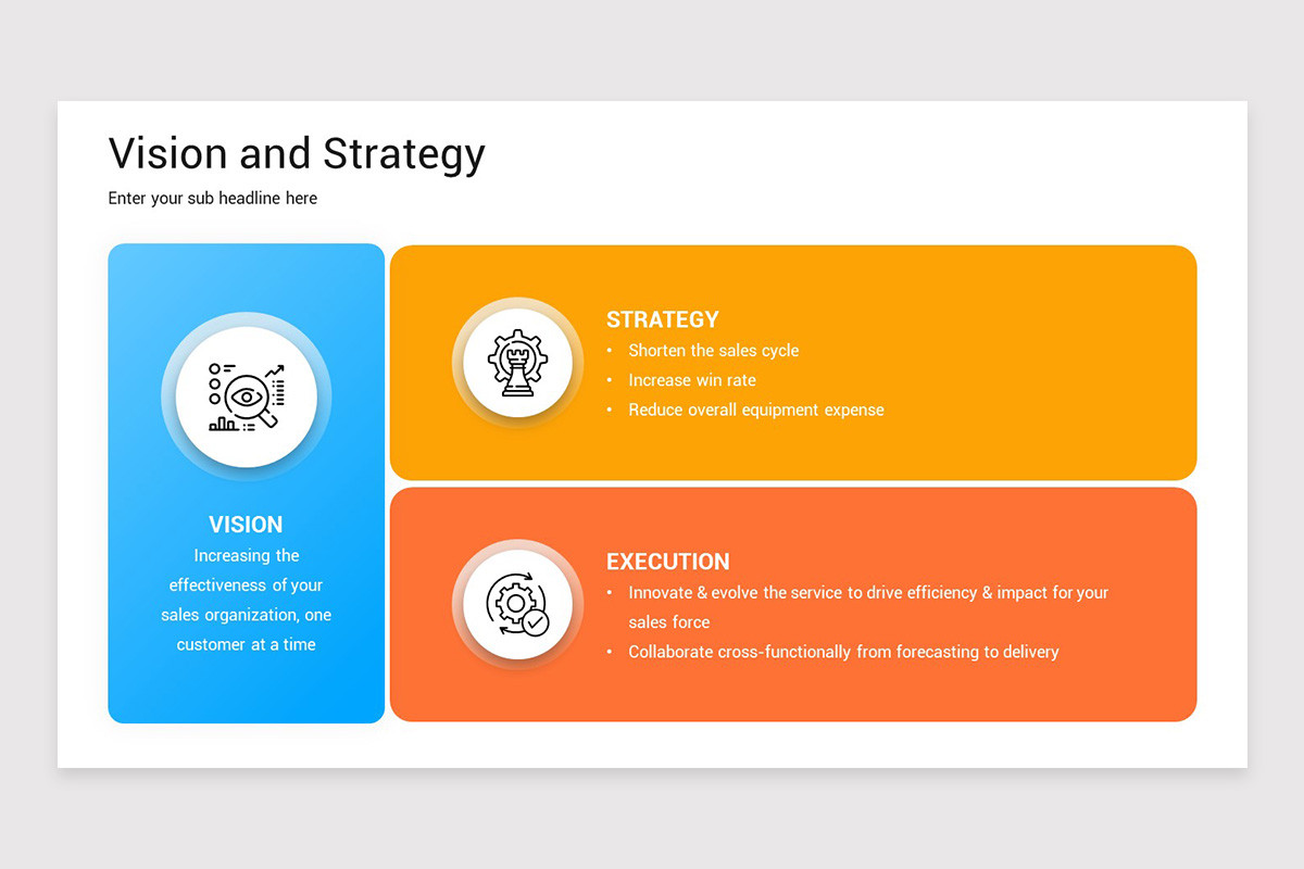 Vision and Strategy PowerPoint Template | Nulivo Market