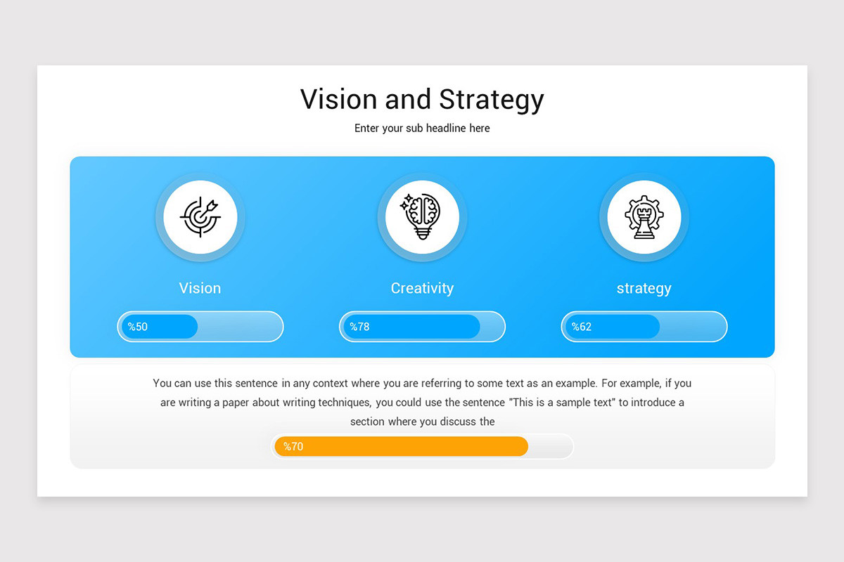 Vision and Strategy Google Slides Template | Nulivo Market