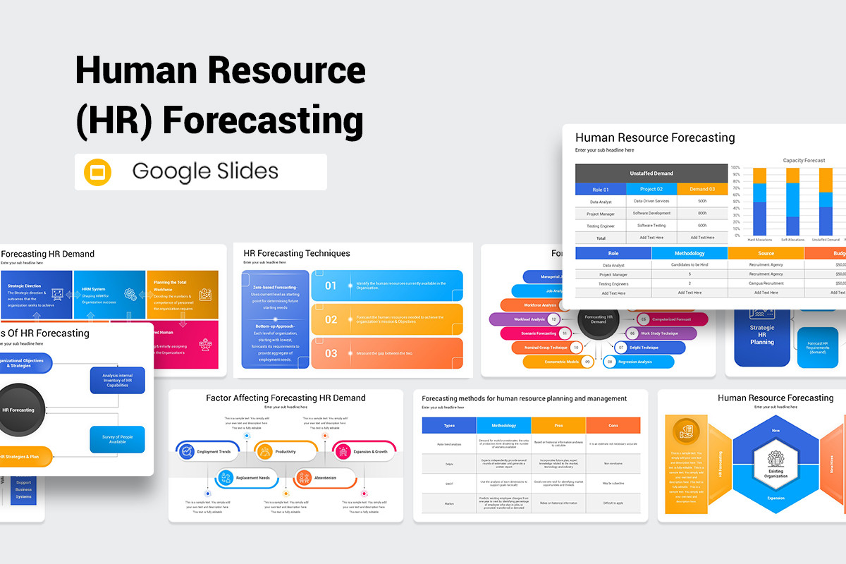 Human Resource (HR) Forecasting Google Slides Template | Nulivo Market
