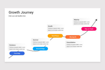 Growth Journey PowerPoint Presentation Template | Nulivo Market