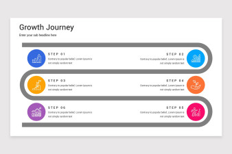 Growth Journey PowerPoint Presentation Template | Nulivo Market
