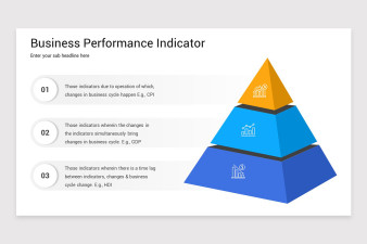 Business Performance Indicator Keynote Template | Nulivo Market