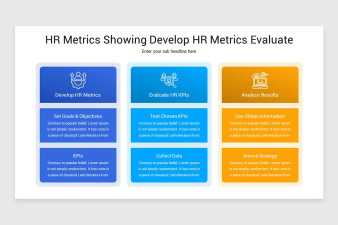 HR Metrics PowerPoint Presentation Template | Nulivo Market