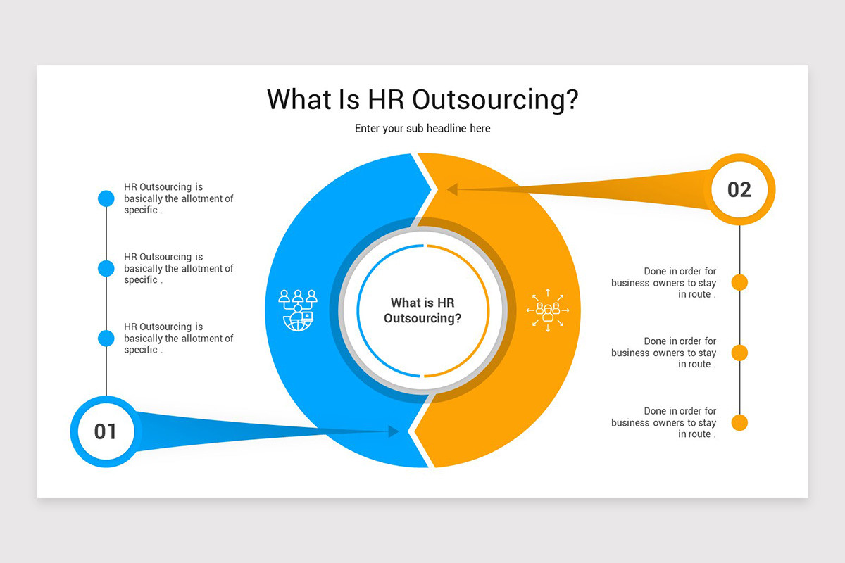 HR Outsourcing PowerPoint Presentation Template | Nulivo Market