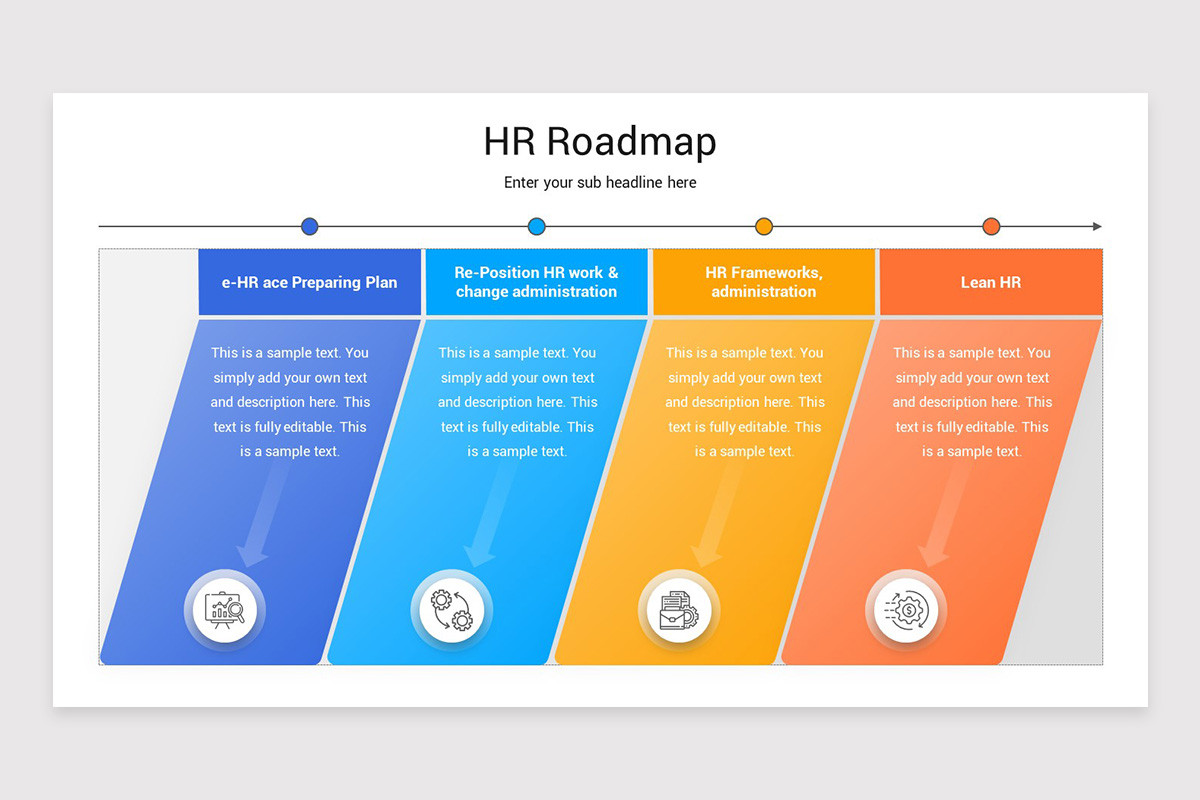 HR Roadmap Presentation PowerPoint Template | Nulivo Market
