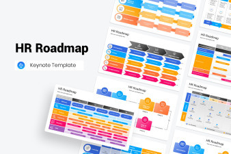 HR Roadmap Presentation Keynote Template | Nulivo Market