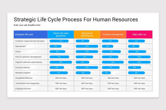 HR Processes Presentation PowerPoint Template | Nulivo Market