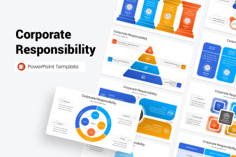 Corporate Responsibility Presentation PowerPoint Template | Nulivo Market