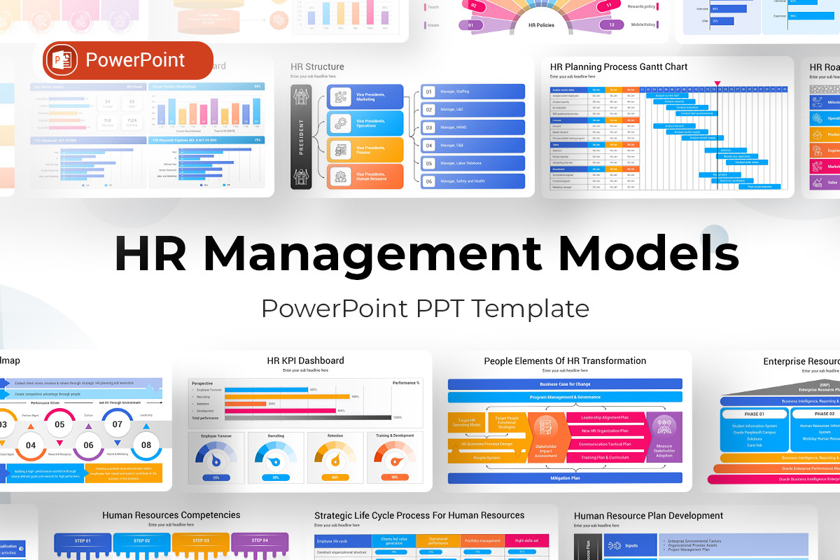HR Management Models Presentation PowerPoint Template | Nulivo Market