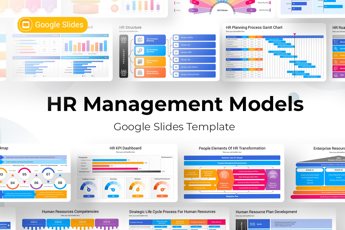 HR Management Models Presentation Google Slides Template | Nulivo Market