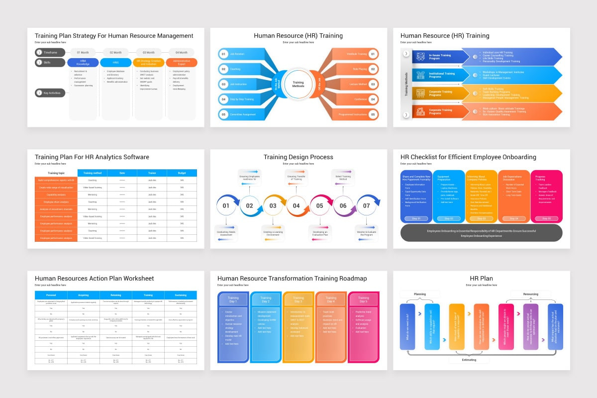 HR Management Models Presentation Google Slides Template | Nulivo Market
