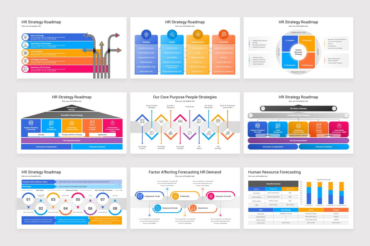 HR Management Models Presentation Google Slides Template | Nulivo Market