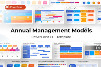 Annual Management Models PowerPoint Template | Nulivo Market