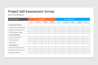 Project Assessment Presentation PowerPoint Template | Nulivo Market