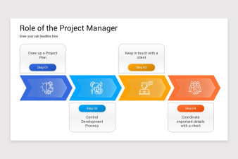 Project Manager Roles Google Slides Template | Nulivo Market