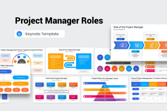 Project Manager Roles Keynote Template | Nulivo Market