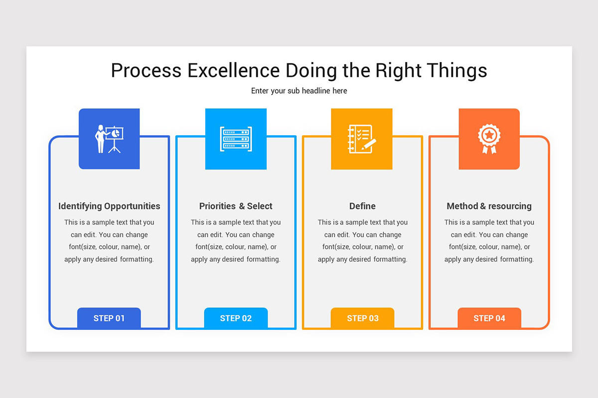 Business Process Excellence PowerPoint Template | Nulivo Market Business Process Excellence PowerPoint Template | Nulivo Market