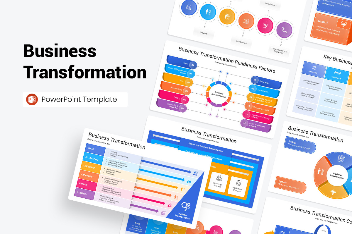Business Transformation PowerPoint Template | Nulivo Market