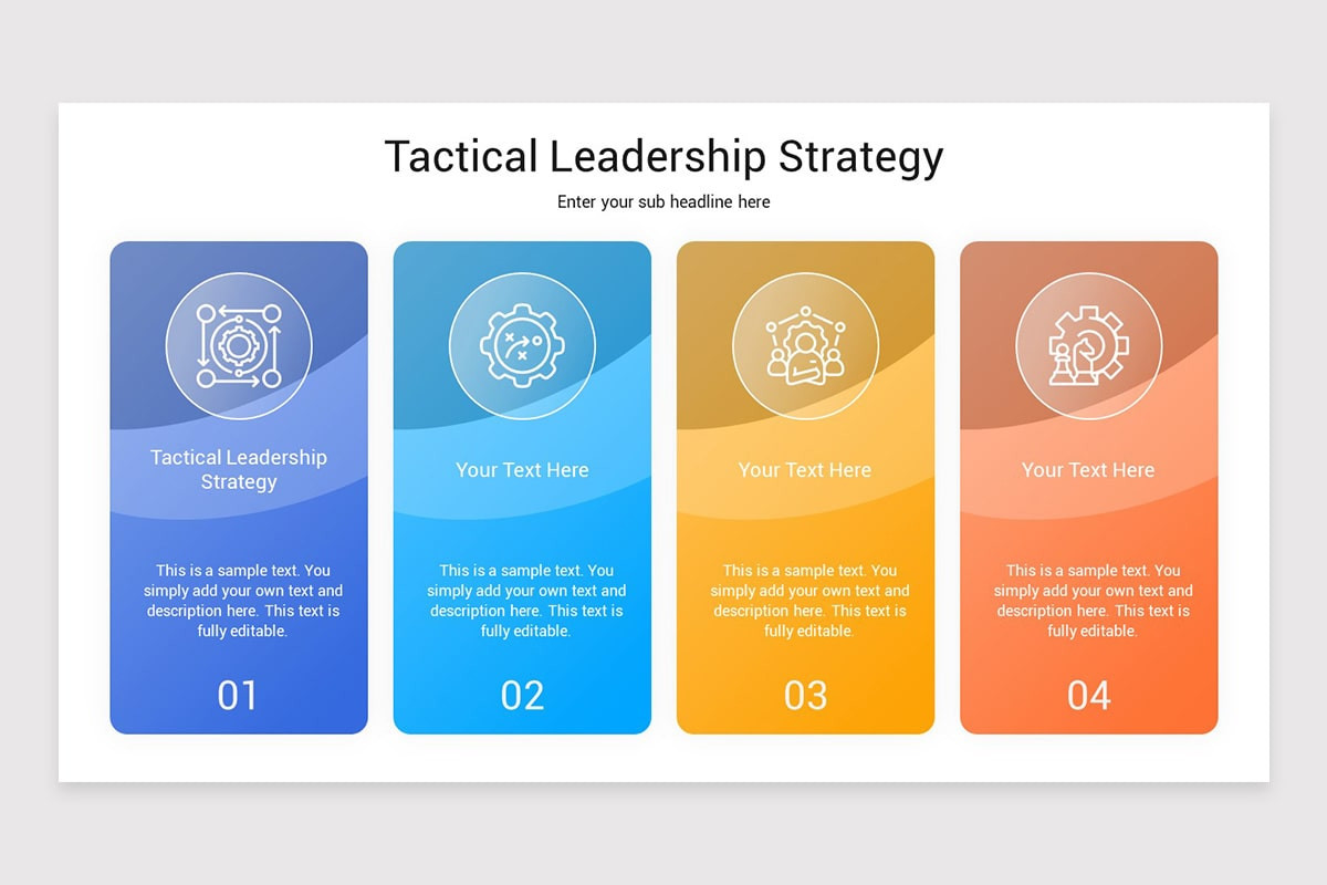 Leadership Strategy Presentation PowerPoint Template | Nulivo Market
