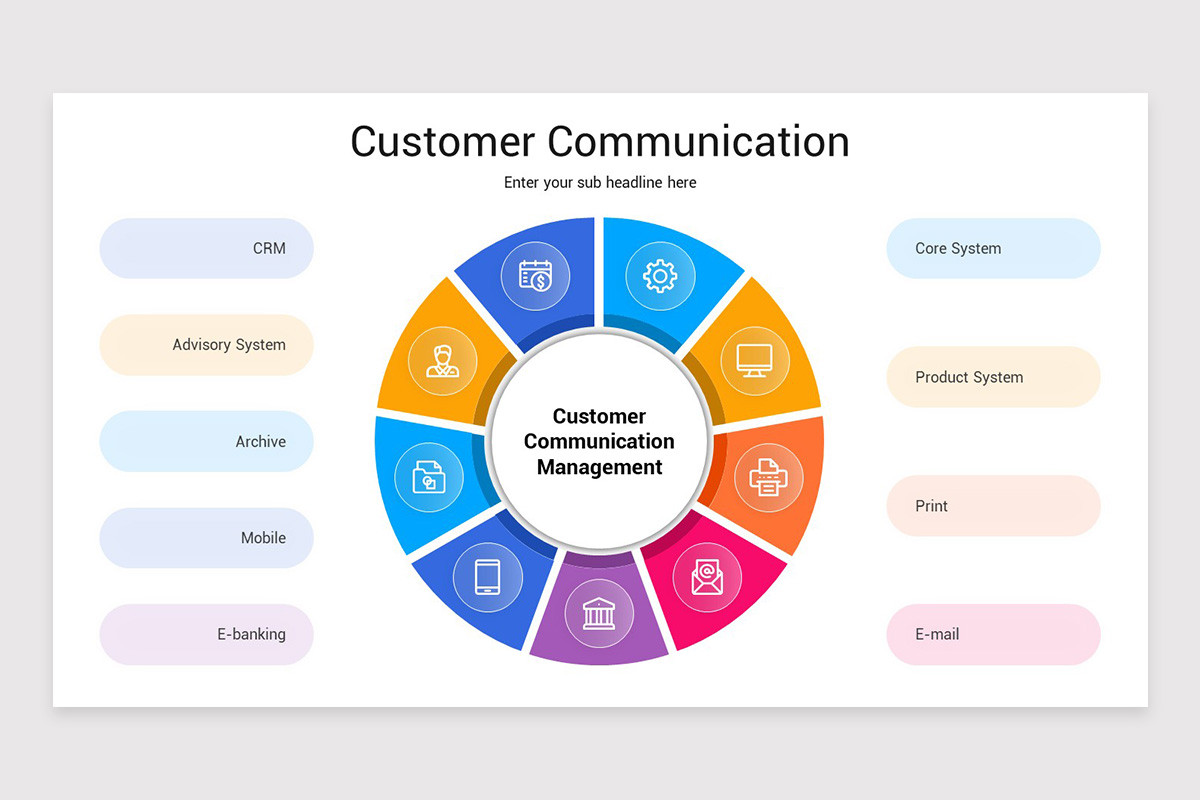 Customer Communication Keynote Template | Nulivo Market