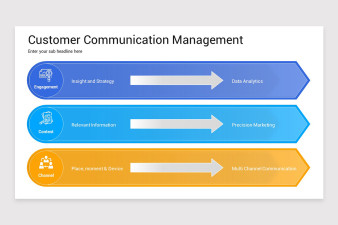 Customer Communication Keynote Template | Nulivo Market