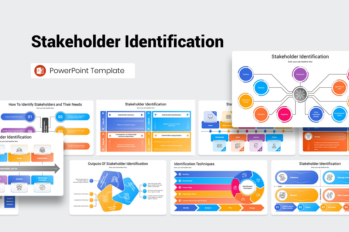 Stakeholder Identification Presentation PowerPoint Template | Nulivo Market