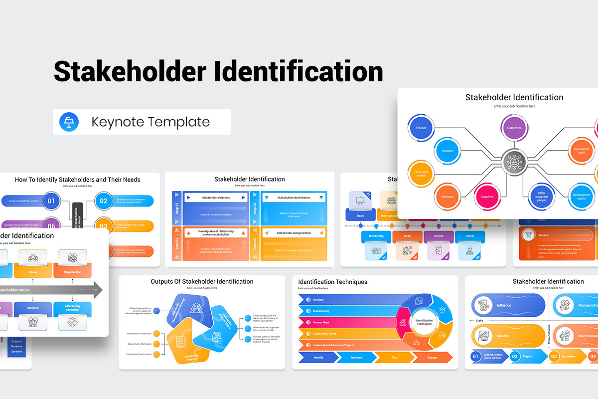 Stakeholder Identification Presentation Keynote Template | Nulivo Market