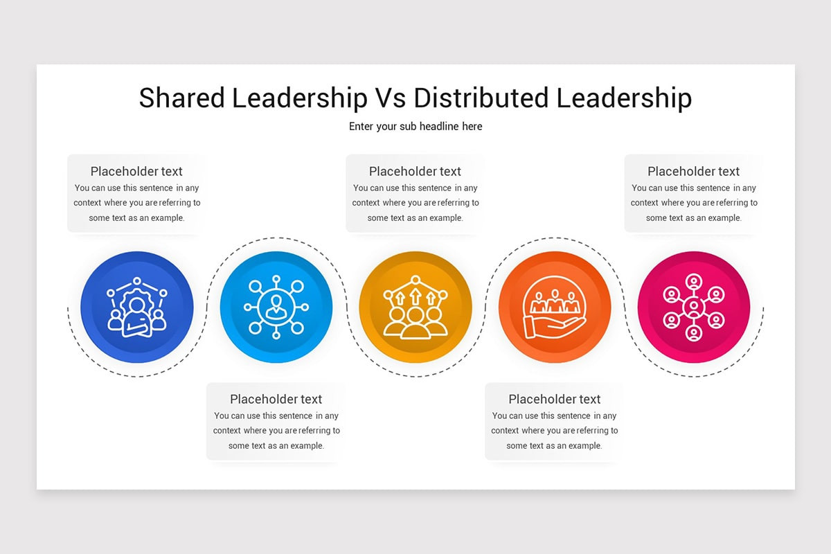 Distributive Leadership Presentation Keynote Template | Nulivo Market