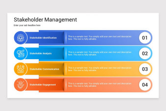 Stakeholder Management Presentation PowerPoint Template | Nulivo Market