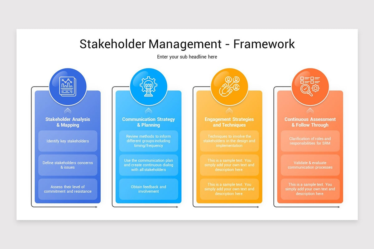 Stakeholder Management Presentation Keynote Template | Nulivo Market