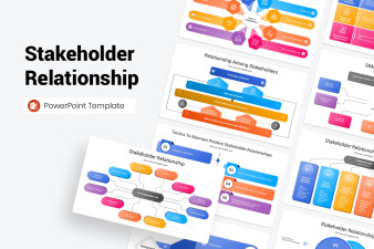 Stakeholder Relationship Presentation PowerPoint Template | Nulivo Market