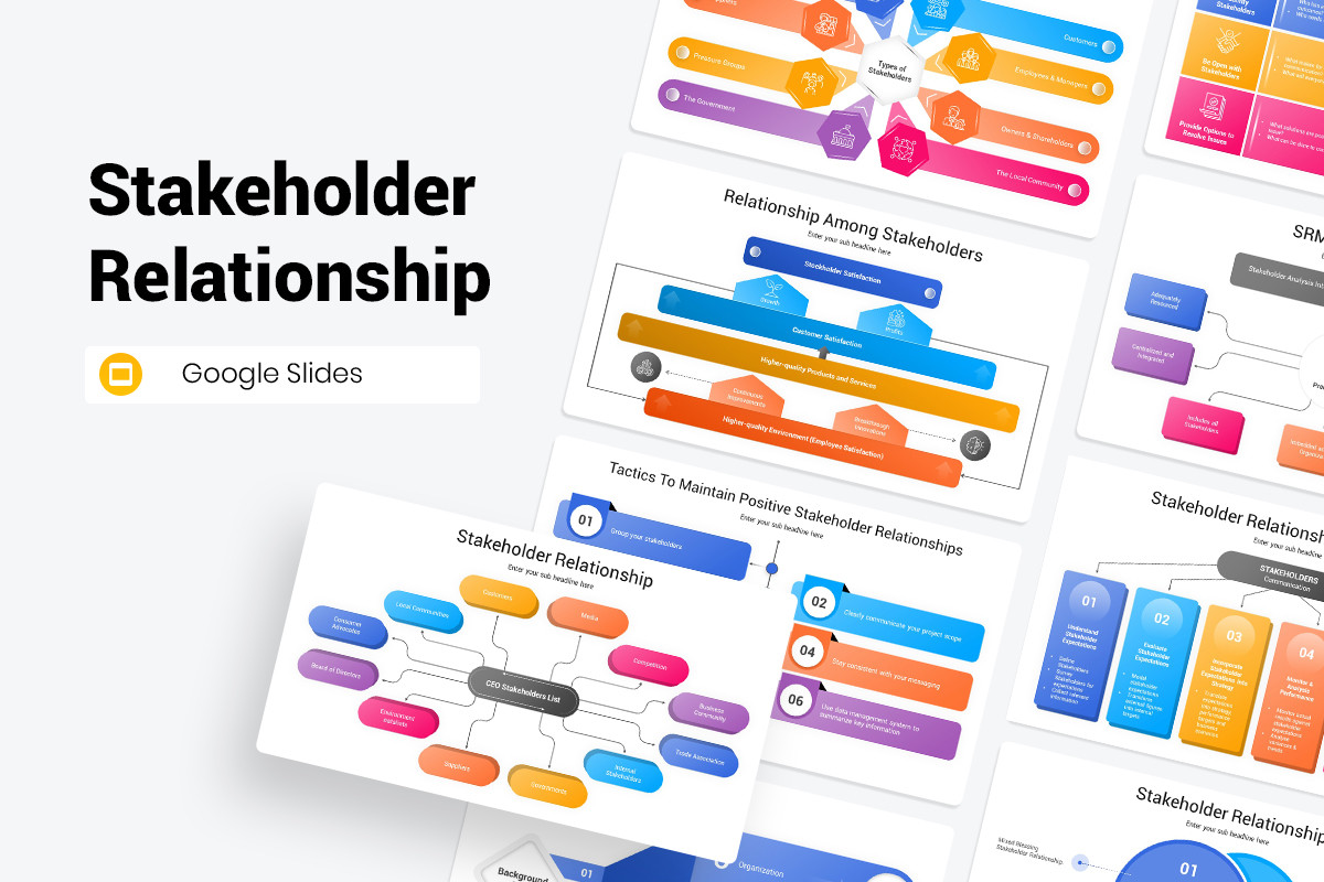 Stakeholder Relationship Presentation Google Slides Template | Nulivo ...