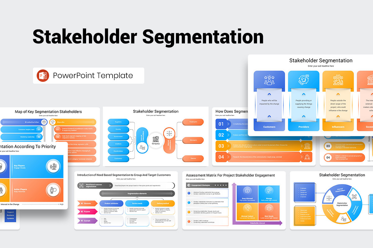 Stakeholder Segmentation PowerPoint Template | Nulivo Market