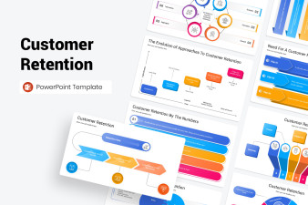 Customer Retention Presentation PowerPoint Template | Nulivo Market