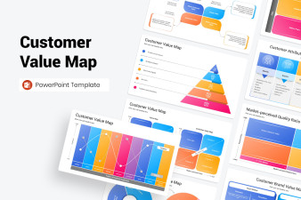 Customer Value Map PowerPoint Template | Nulivo Market