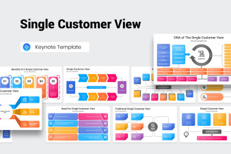 Single Customer View Keynote Template | Nulivo Market