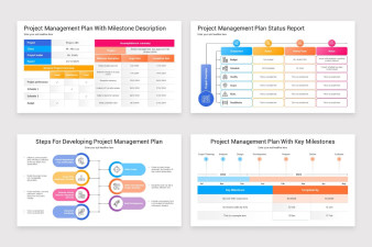 Project Management Plan PowerPoint Template | Nulivo Market